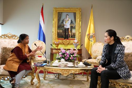 ธณิกานต์ จับมือ Dr.Sunitha นักสิทธิสตรีระดับโลก ยกระดับการสร้างความตื่น ...